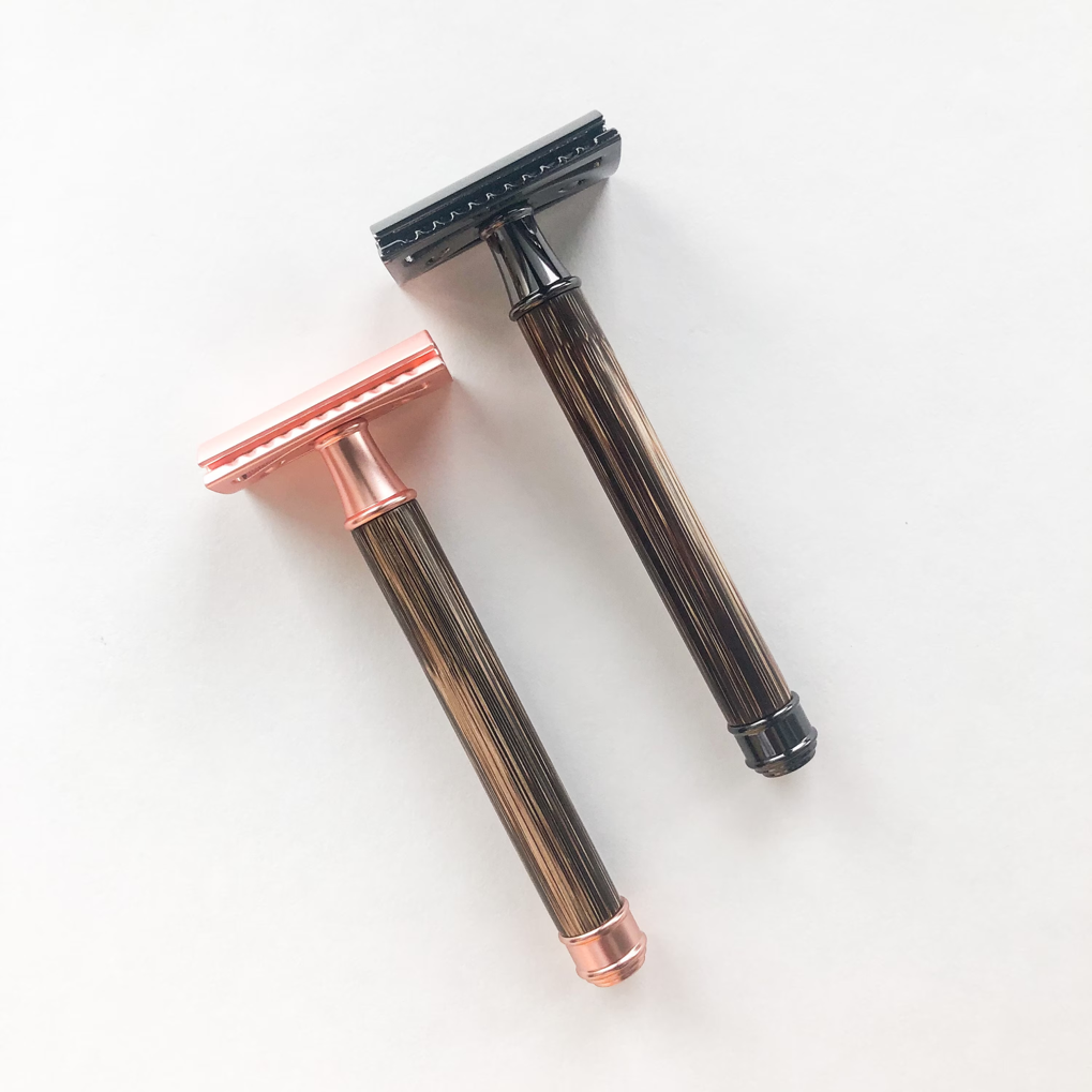 Bamboo Safety Razor - Plastic Free Zero Waste & Sustainable Shaving ...